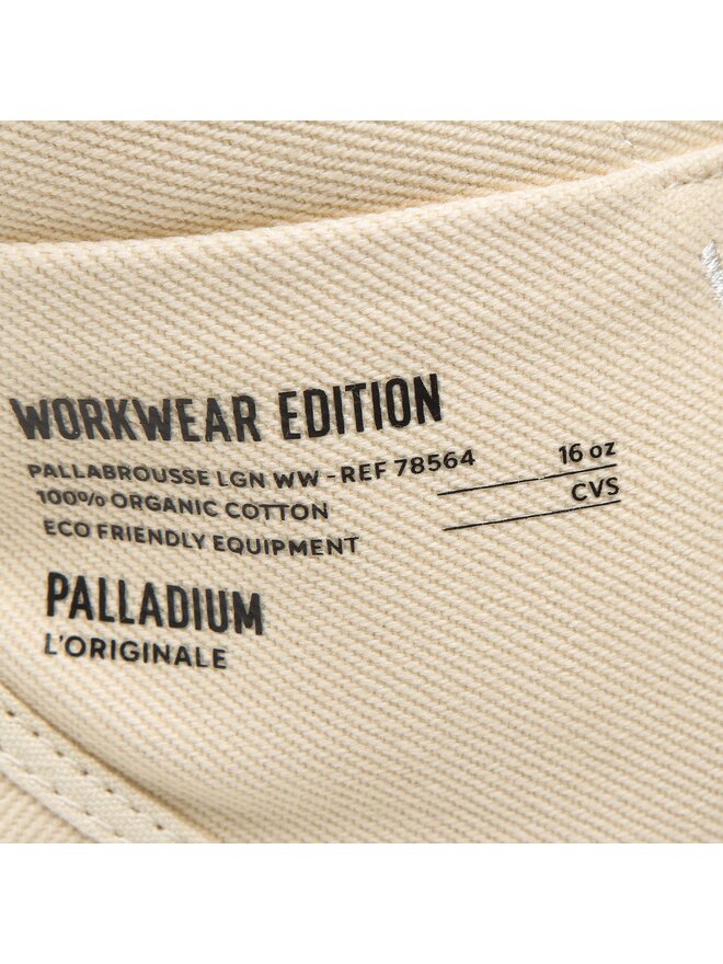 Sneakers aus Stoff Palladium PALLABROUSSE WW Beige | eschuhe.de