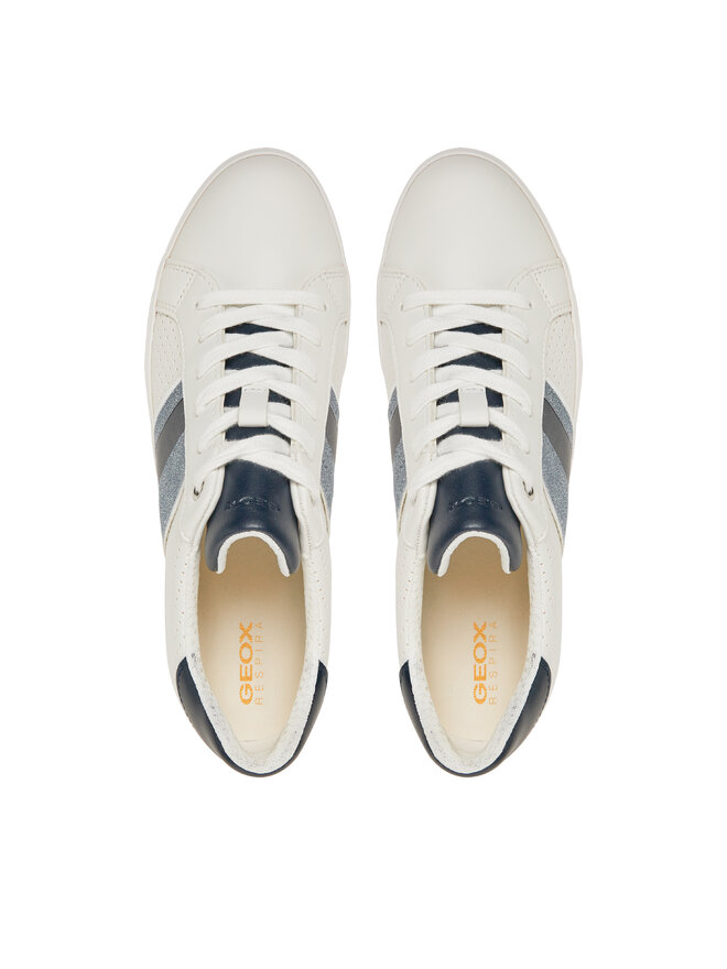 Sneakers Geox D Blomiee D366HF 000BC C0899 Weiß | eschuhe.de