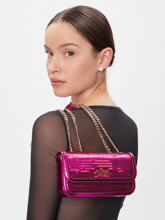 Handtasche Guess Kaska HWEG92 03780 Rosa | eschuhe.de