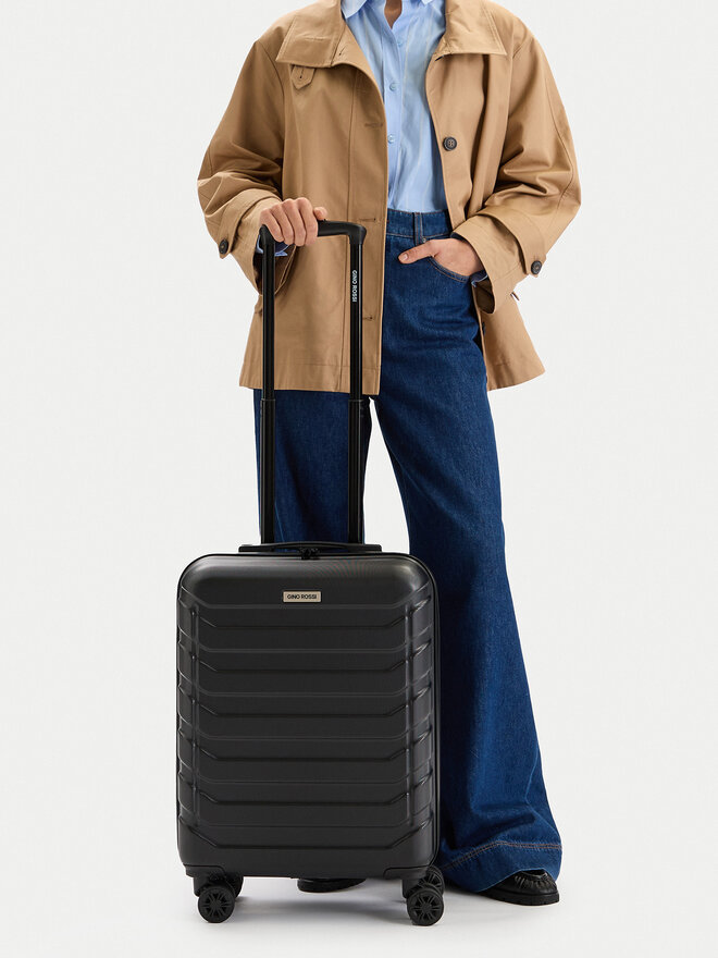 Kabinenkoffer GINO ROSSI CEO-GIN-S-001-05-BLACK Schwarz | eschuhe.de