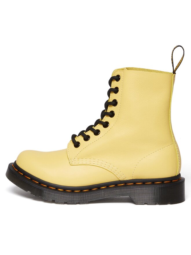 Schnürstiefel Dr. Martens 1460 Pascal Virginia Gelb | eschuhe.de