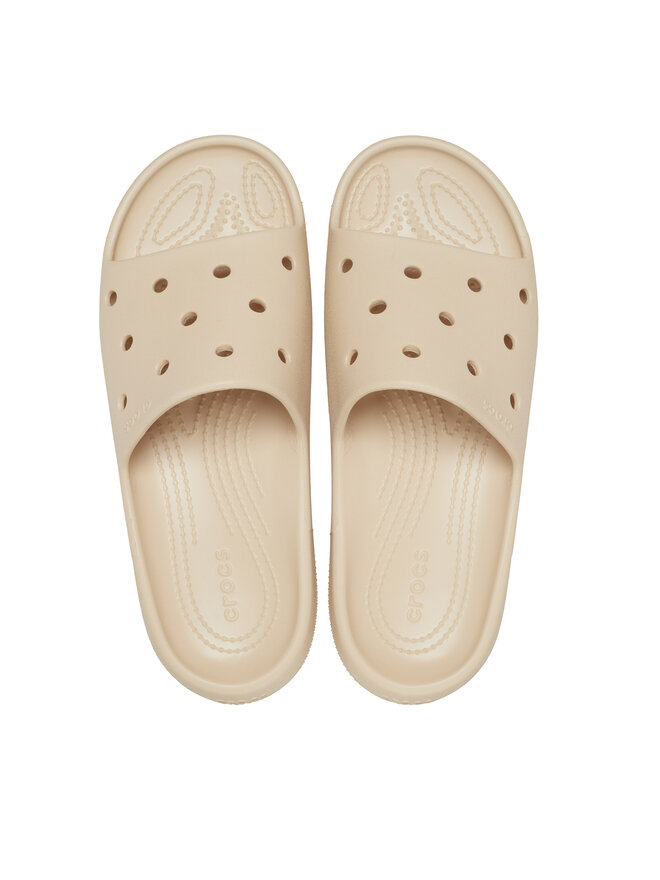 Klapki Crocs Classic Slide V 209401 Beżowy | eobuwie.com.pl