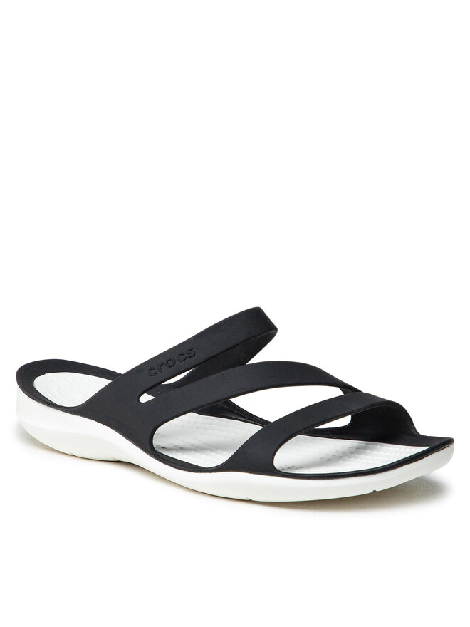 Şlapi Crocs Swiftwater Sandal W 203998 Negru | epantofi.ro