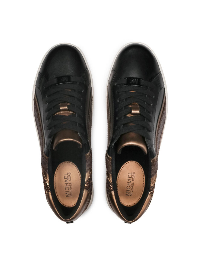 Sneakers MICHAEL Michael Kors Slade Lace Up 43R1SLFS1L Schwarz | eschuhe.de