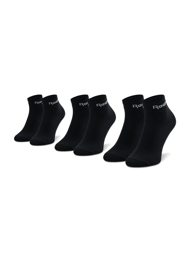Kurze Socken Reebok Act Core Ankle Sock 3P GH8166 Schwarz | eschuhe.de