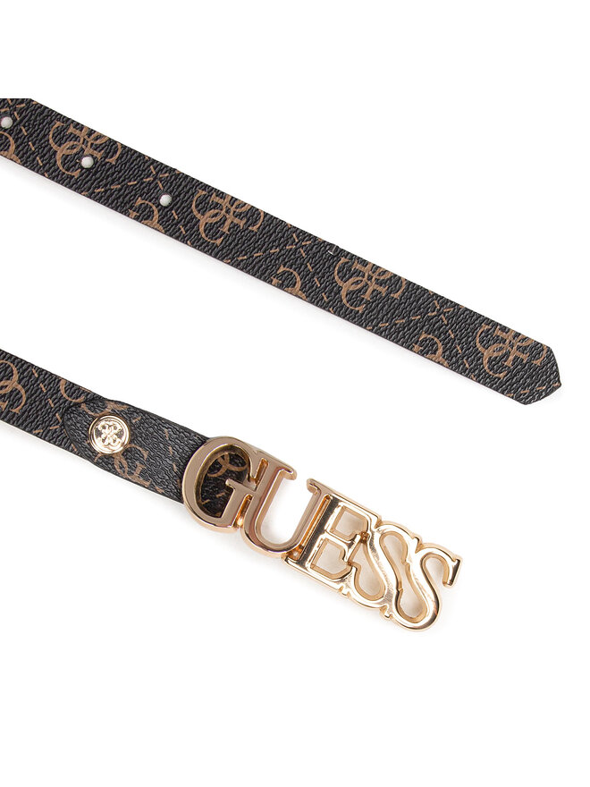 Damengürtel Guess Naya Adjustable Pant Belt BW7537 VIN20 Braun | eschuhe.de