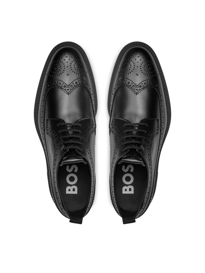Pantofi Boss Larry 50503616 10245666 01 Negru | epantofi.ro