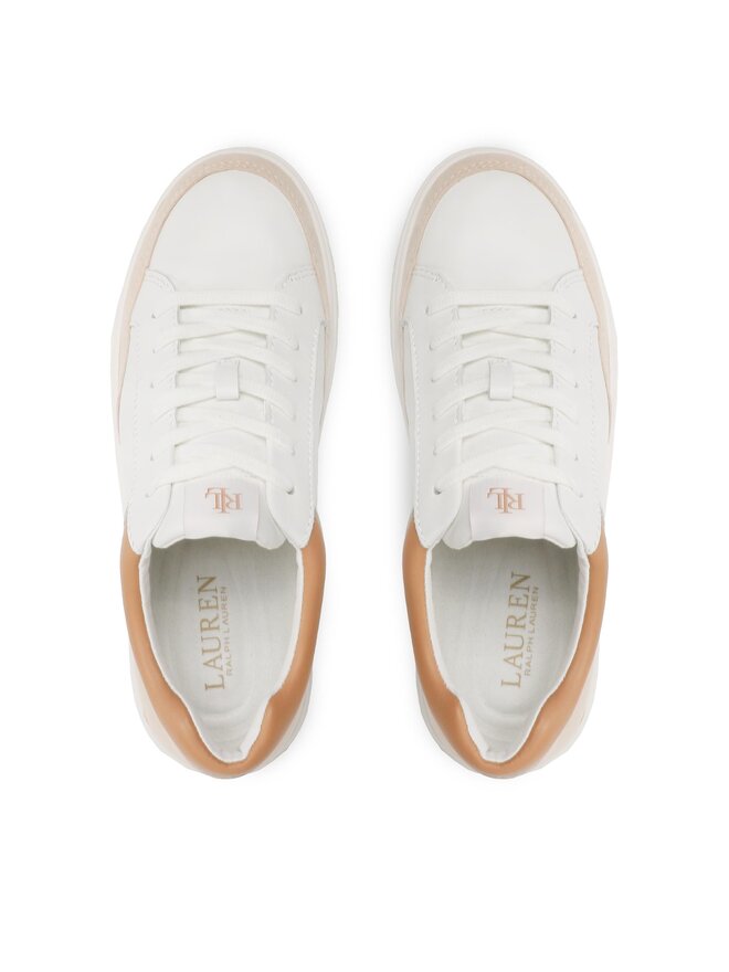 Sneakers Lauren Ralph Lauren Hailey 802891470001 Weiß | eschuhe.de