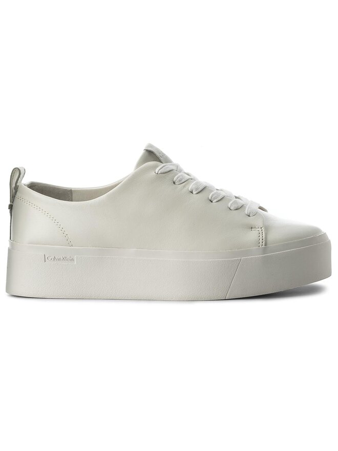 Sneakers Calvin Klein Janet Nappa E6539 Weiß | eschuhe.de