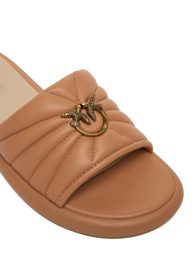 Pantoletten PINKO Fiona 03 SD0525 P003 Beige | eschuhe.de