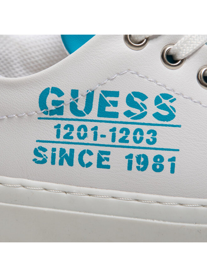 Sneakers Guess Andrea FI5AND ELE12 Weiß | eschuhe.de