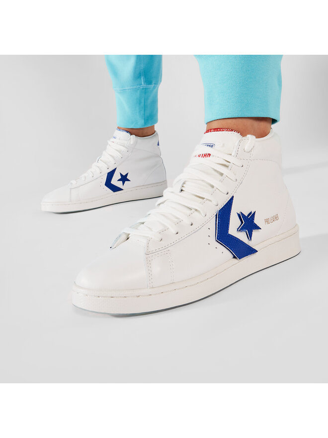 Sneakersy Converse Pro Leather Hi 170240C Biały | eobuwie.com.pl