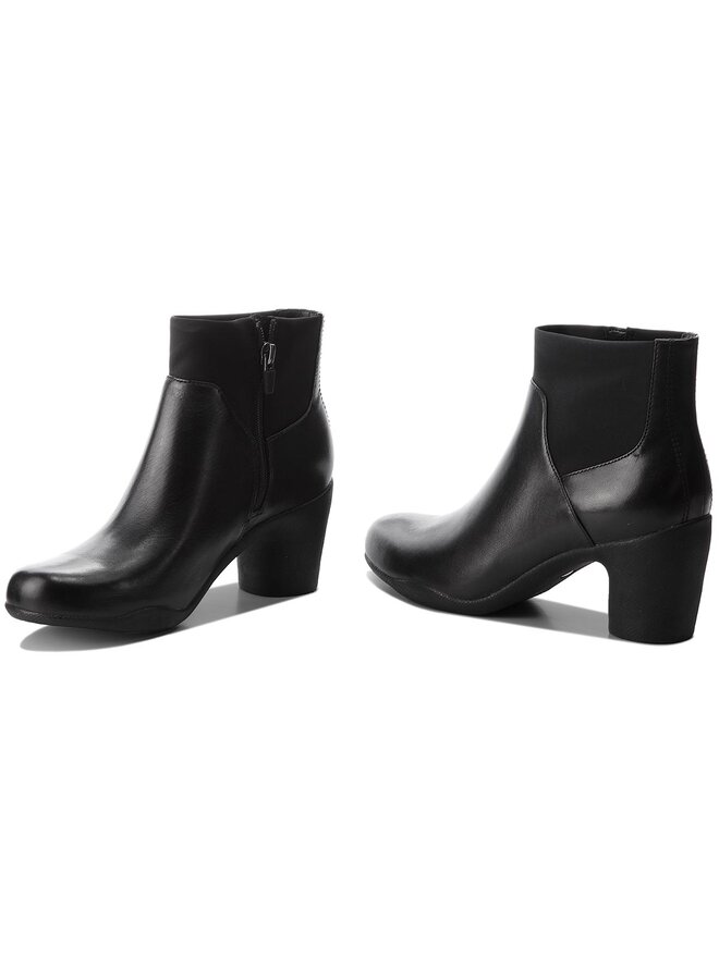 Botines Clarks Un Rosa Mid 261355304 Negro | zapatos.es