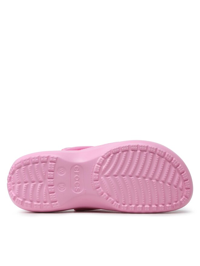 Παντόφλες Crocs Classic Platform Clog W 206750 Ροζ | epapoutsia.gr