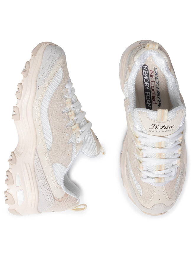 Sneakers Skechers D'lites Free Energy 13147/OFWT Bej | epantofi.ro