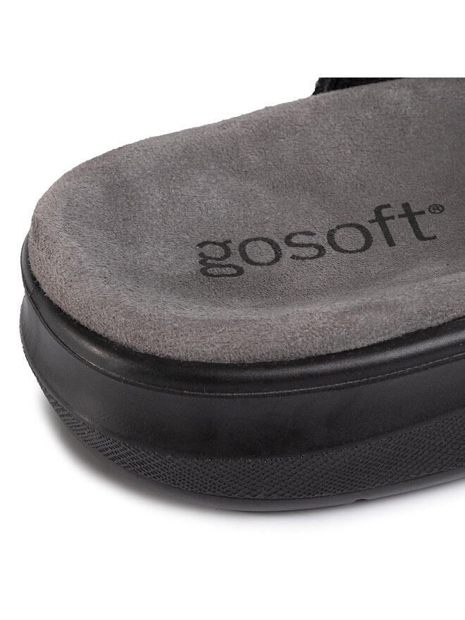 Pantoletten Go Soft MI20-BARA Schwarz | eschuhe.de