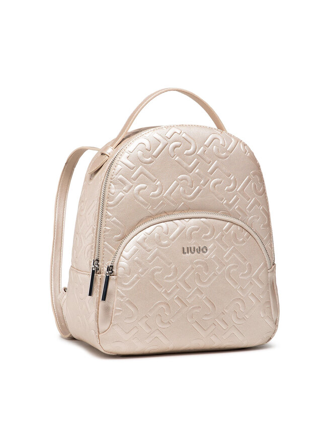 Mochila Liu Jo M Backpack AA2078 E0040 Oro | zapatos.es