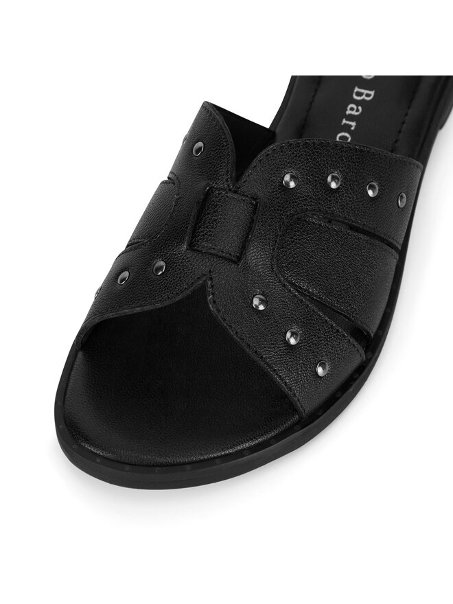 Klapki Sergio Bardi WI16-D1034-02SB Czarny | eobuwie.com.pl