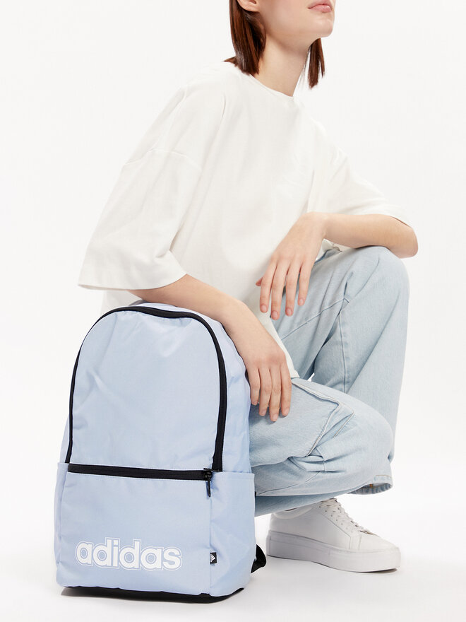 Plecak adidas Classic Foundation Backpack IK5768 Błękitny | eobuwie.com.pl