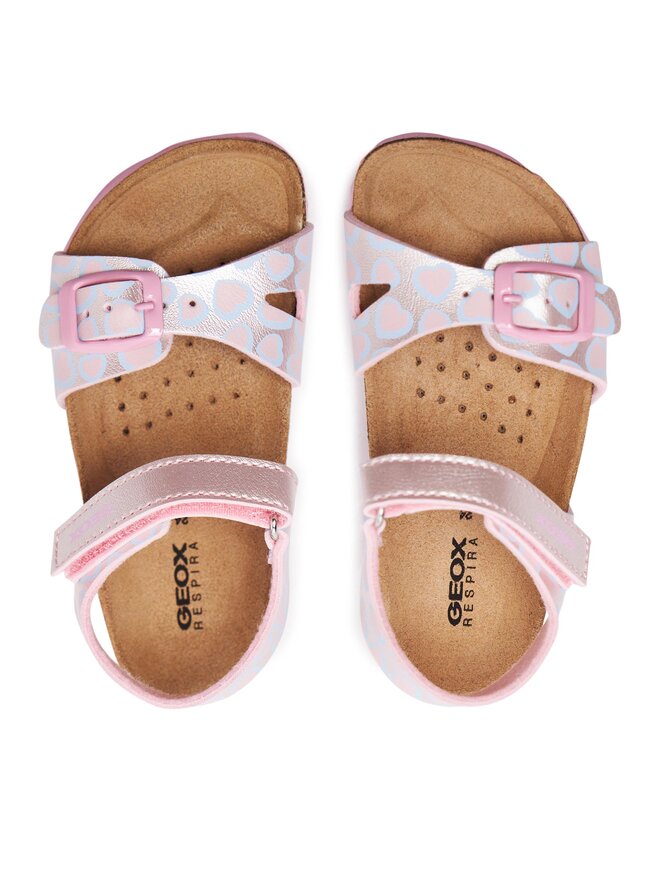Sandale Geox B Sandal Chalki Girl B922RA 000NF C8868 S Roz | epantofi.ro