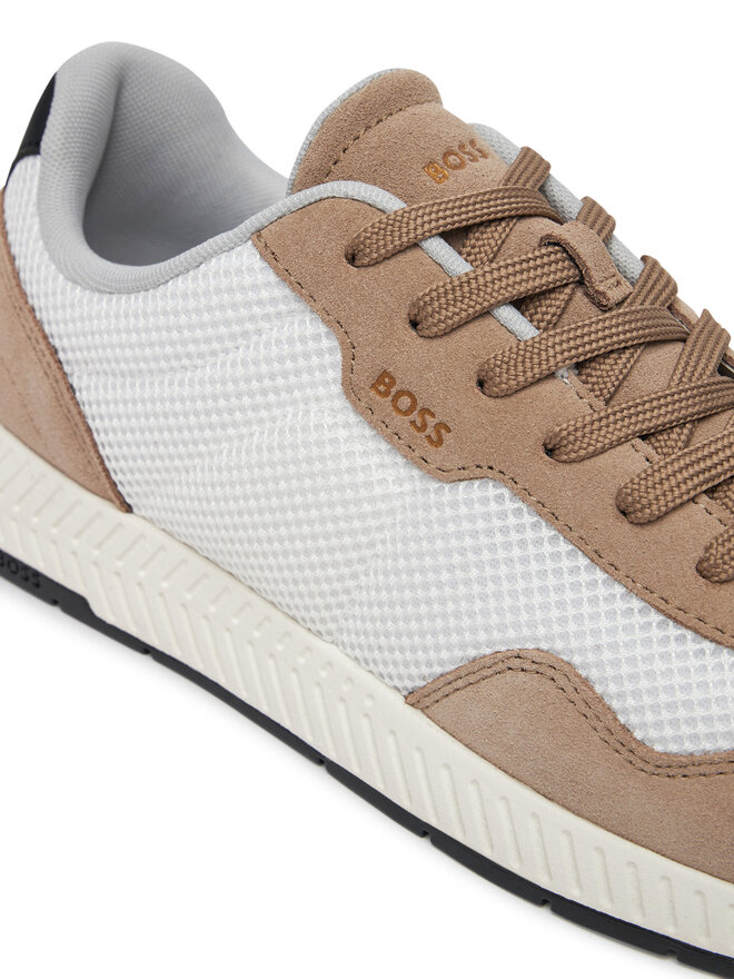 Sneakers BOSS Titanium 50541882 Beige | eschuhe.de