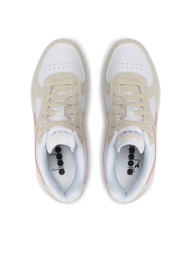 Sneakersy Diadora Raptor Low Gs 101.177720-D0079 Biały | eobuwie.com.pl