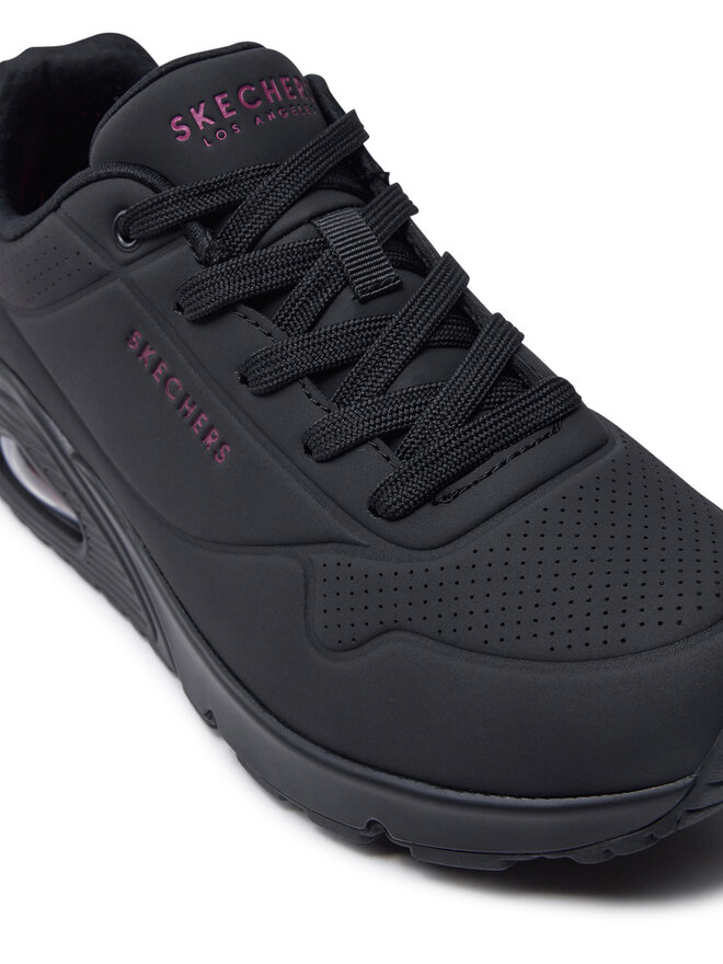 Sneakers Skechers Uno - Pop Back 177092 Schwarz | eschuhe.de