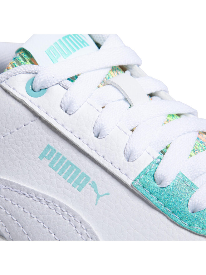 Sneakers Puma Carina Lift Ink Splash 368881 02 Weiß | eschuhe.de