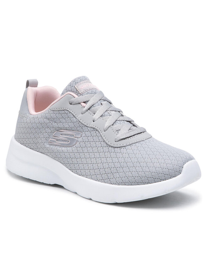 Sneakers Skechers Eye To Eye 12964/LGPK Gri | epantofi.ro