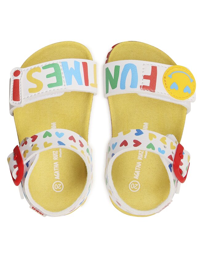 Sandalen Agatha Ruiz de la Prada 232963 M Weiß | eschuhe.de
