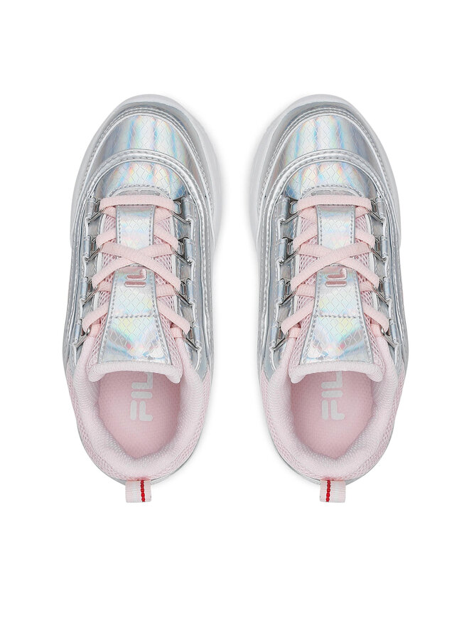 Sneakers Fila Strada F Low J 1010933.80Y Silberfarben | eschuhe.de