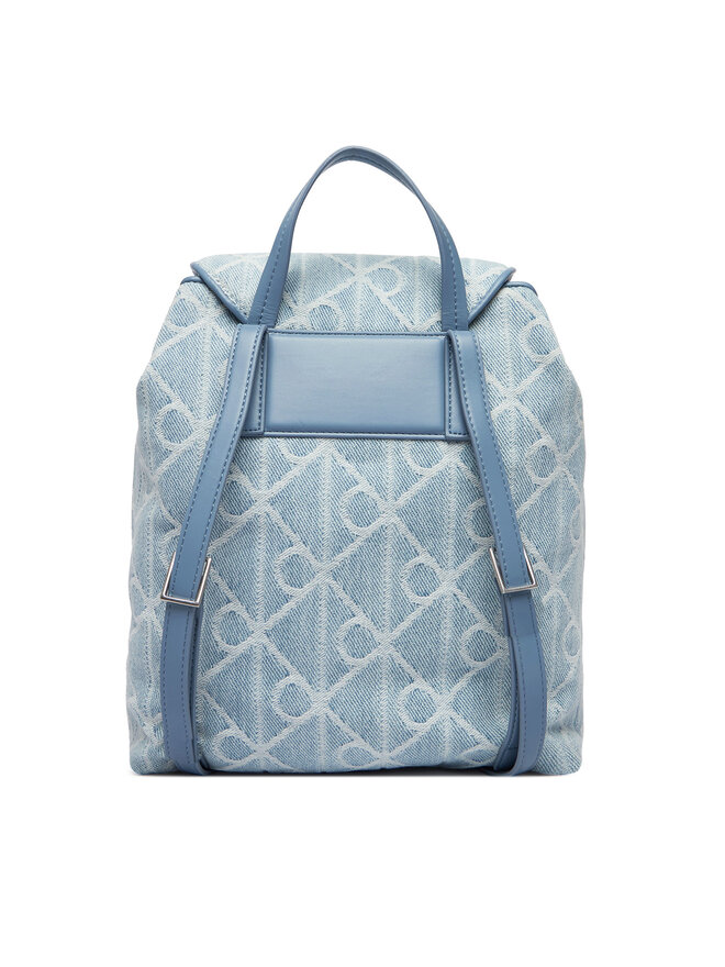 Rucksack Calvin Klein Emblem Aop Denim Backpack LV04F3508G Blau ...