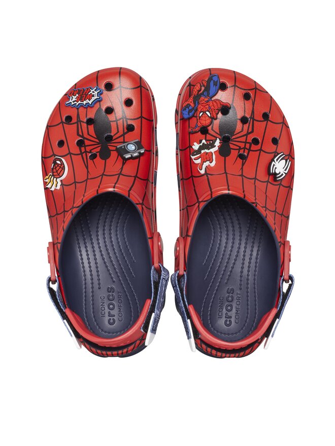 Pantoletten Crocs Spiderman All Terrain Clog 208782 Dunkelblau | eschuhe.de