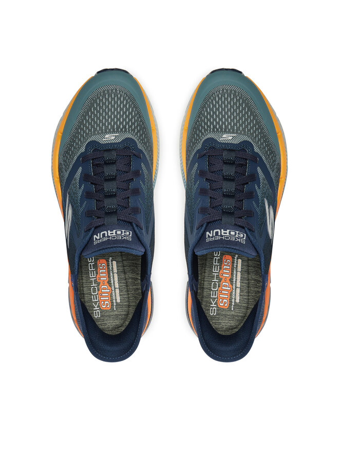 Sneakersy Skechers 220526/NVOR Granatowy | eobuwie.com.pl