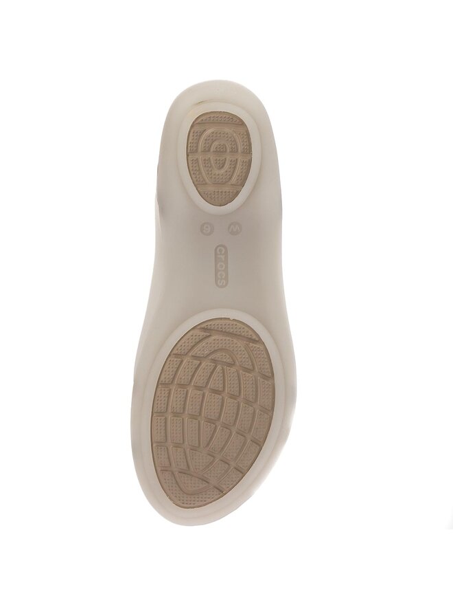 Сандали Crocs Isabella Huarche 2 Flat W 204912 Бежов | obuvki.bg
