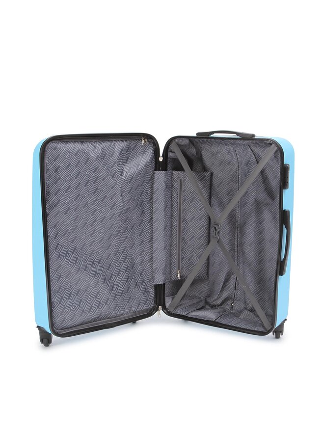 Großer Koffer Semi Line T5564-5 Blau | eschuhe.de