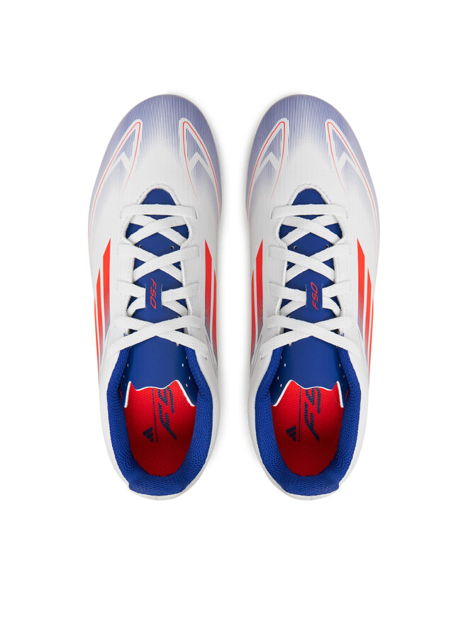 Buty do piłki nożnej adidas F50 Club FxG IF1382 Biały | eobuwie.com.pl
