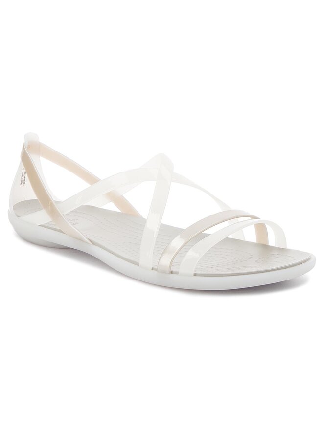 Sandales Crocs Isabella Strappy Sandal W 204915 Balts eapavi.lv