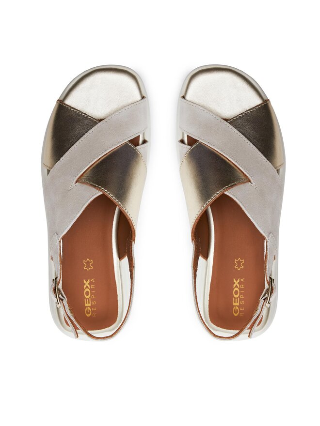 Sandale Geox D Spherica Ec5 D45SVC 022CF C5V2L Bej | epantofi.ro