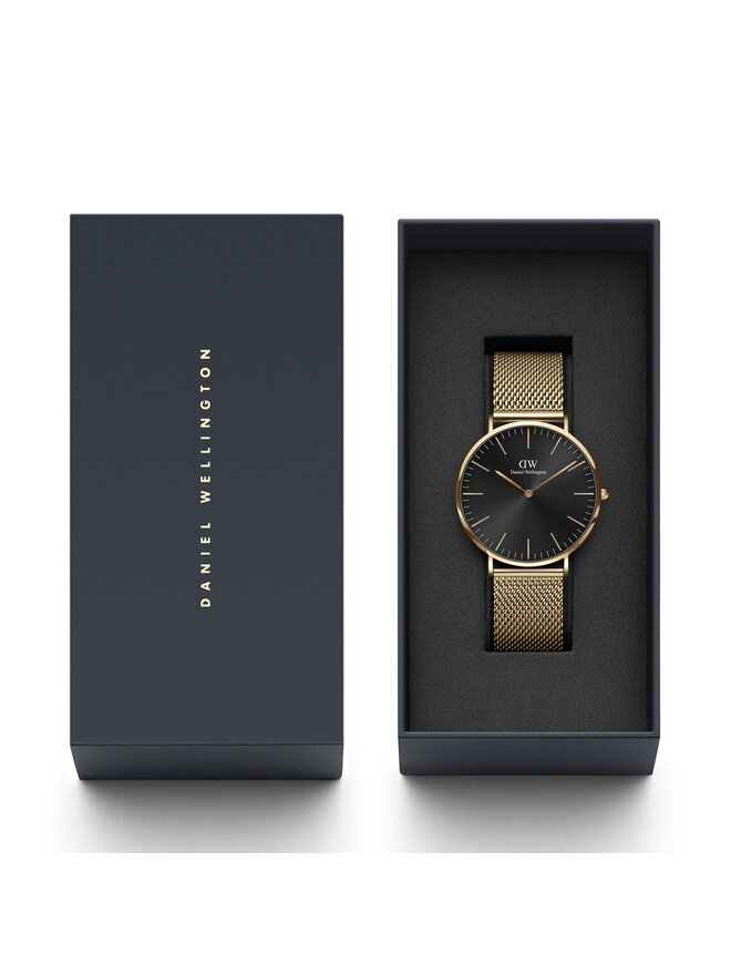 Uhr Daniel Wellington Classic Mesh DW00100631 Goldfarben | eschuhe.de