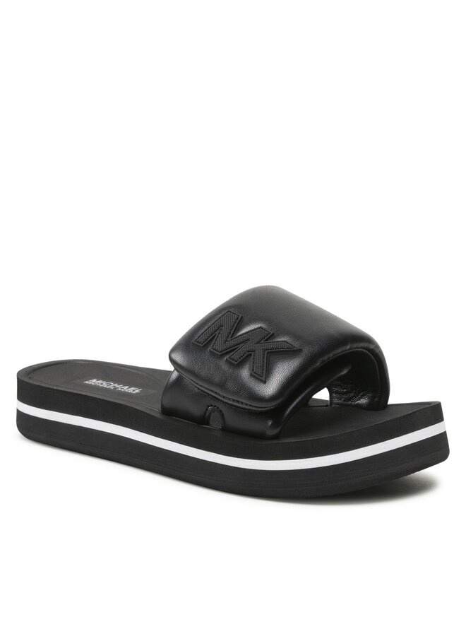Şlapi MICHAEL Michael Kors Mk Platform Slide 40S3MKFA1L Negru | epantofi.ro