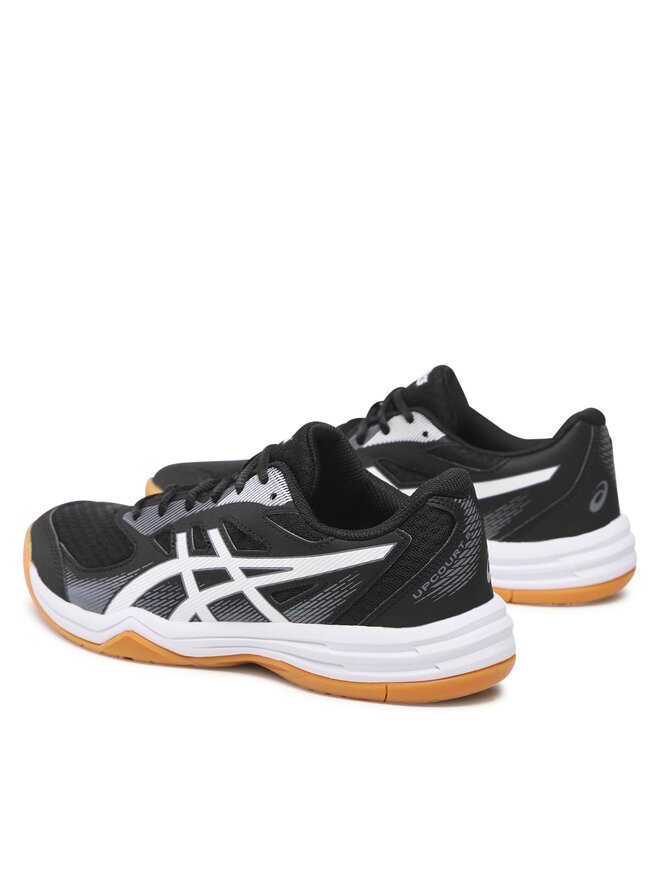 Hallenschuhe Asics Upcourt 5 1071A086 Schwarz | eschuhe.de