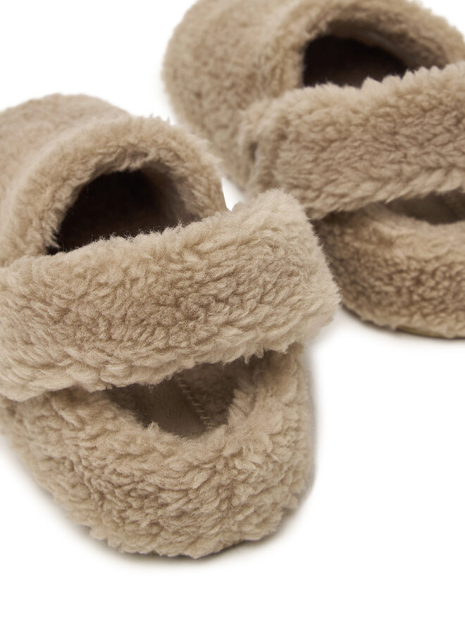 Papuci de casă Crocs Classic Cozzzy 210856 Bej | epantofi.ro