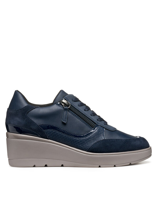 Sneakers Geox D Ilde D46RAA 05422 C4002 Bleumarin | epantofi.ro
