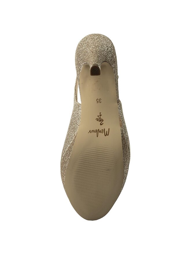 Sandalen Menbur 09270 Goldfarben | eschuhe.de