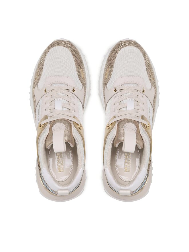 Sneakersy MICHAEL Michael Kors Theo Trainer 43F2THFS3D Złoty | eobuwie ...