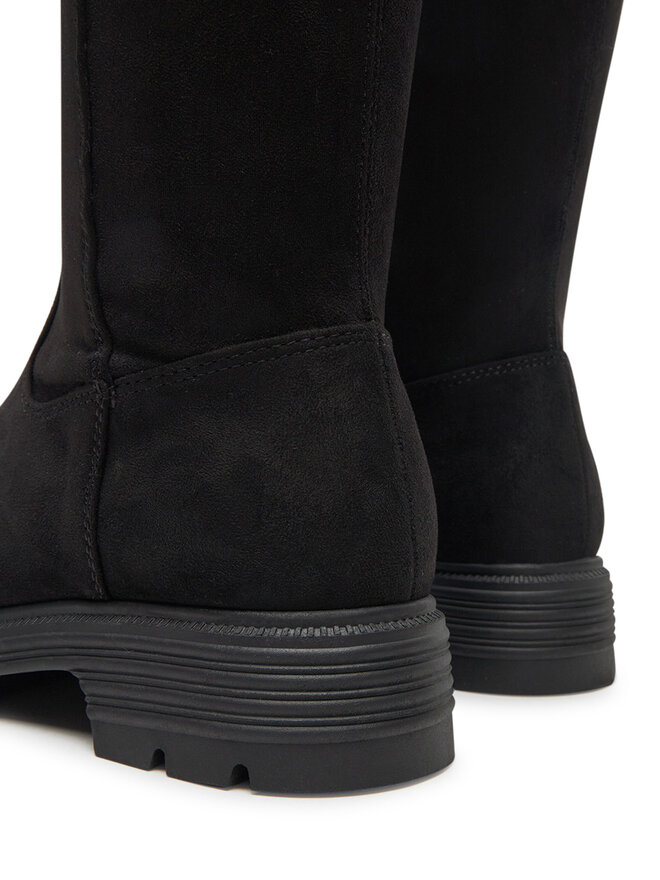 Cizme lungi muschetar Tamaris 1-25610-43 Negru | epantofi.ro