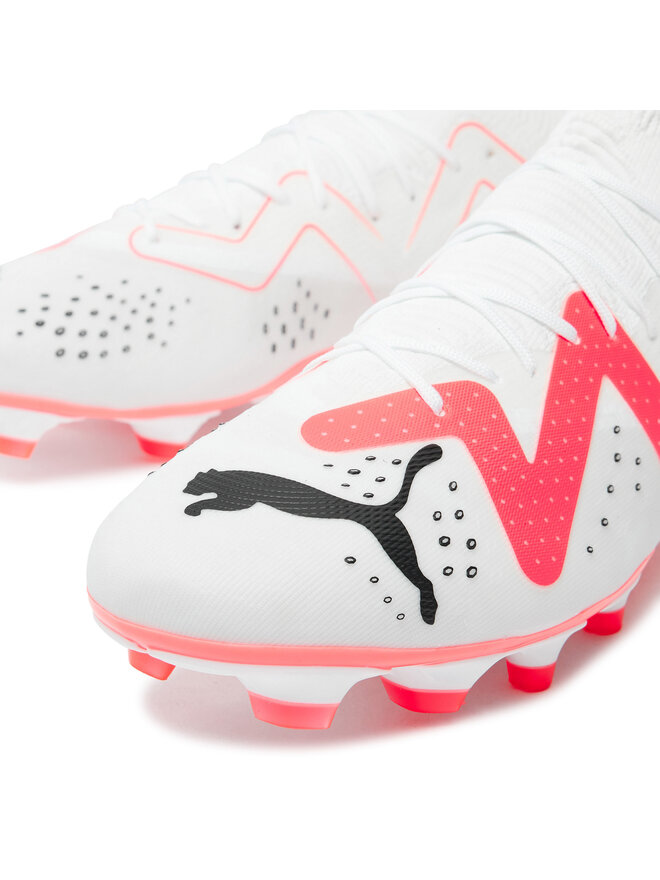 Ghete pentru fotbal Puma Future Match Fg/Ag 107370 01 Alb | epantofi.ro