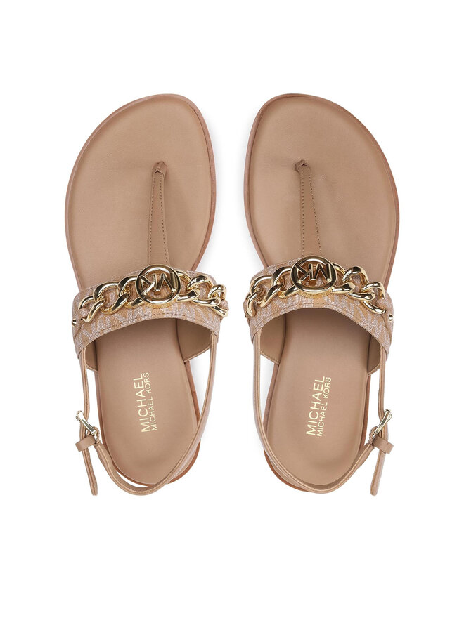 Sandalen MICHAEL Michael Kors Roxane Thong 40T1KNFA1B Braun | eschuhe.de