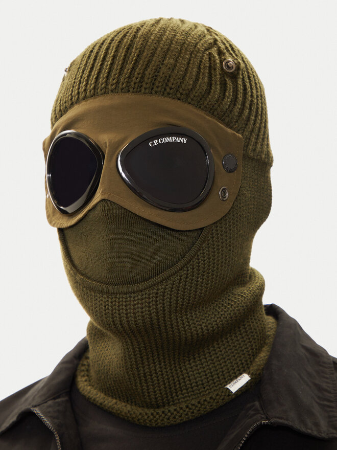 Шапка маска C.P. Company 17CMAC301A005509A Зелен | obuvki.bg